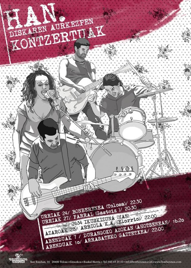 Han conciertos en directo | Bonberenea